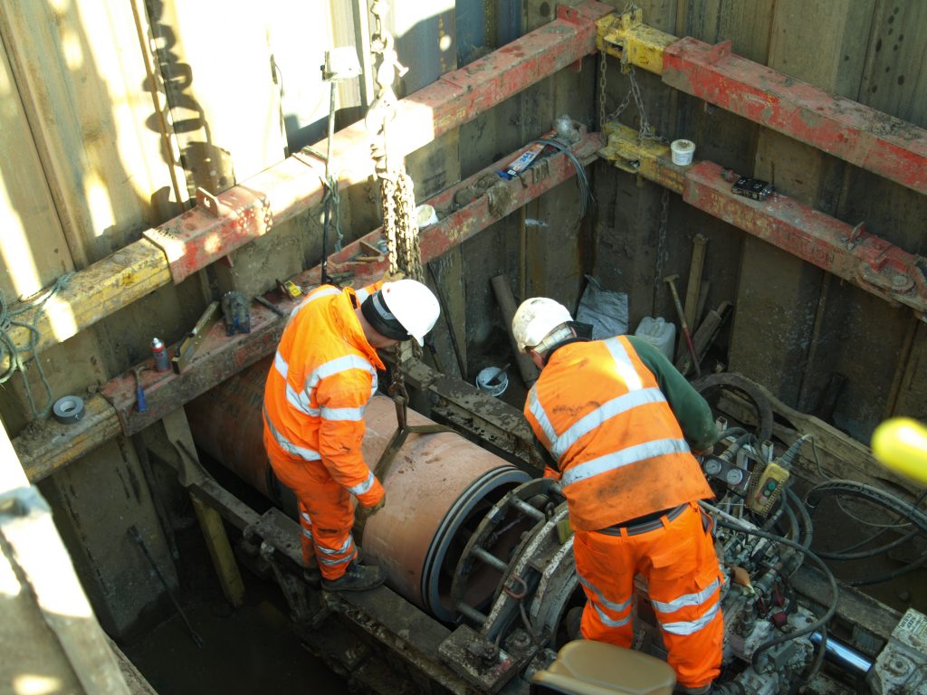 Guided Auger Boring - AMS Trenchless Specialists