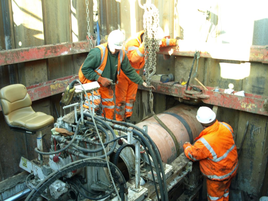 Guided Auger Boring - AMS Trenchless Specialists