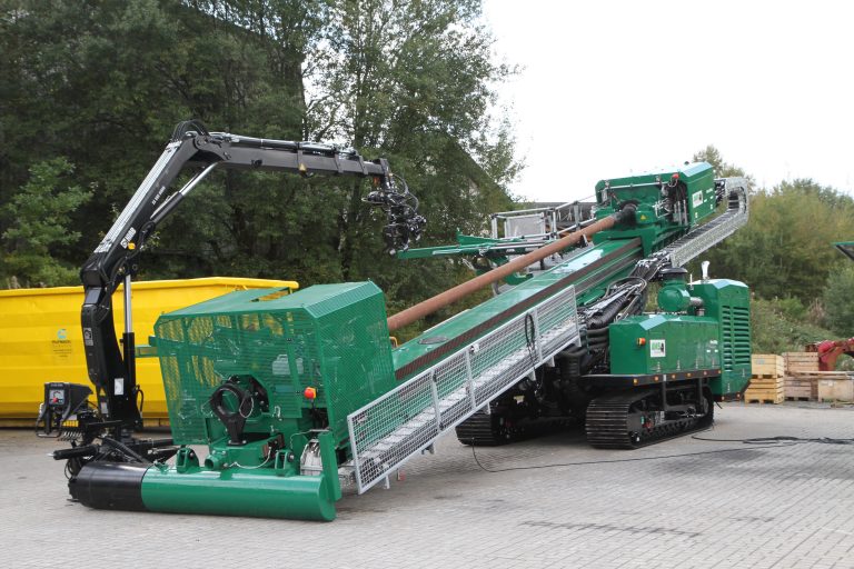 New 250T Directional Drilling rig added to the AMS Trenchless Fleet
